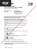 8202-25 l2 Technical Certificate Plumbing Sample Theory Exam v1-0-PDF ...