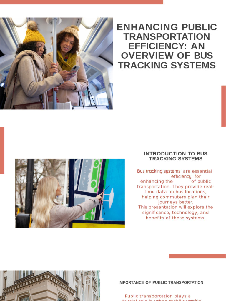 Bus Tracking Systems for Transit Efficiency | PDF | Public Transport | Bus