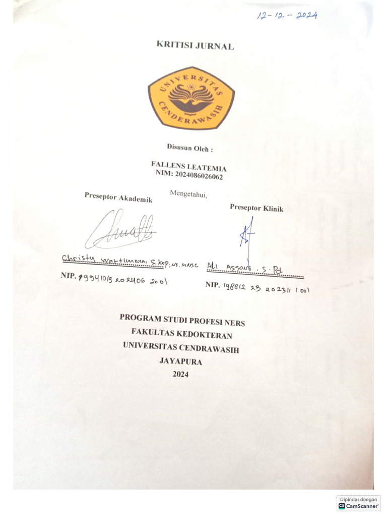 kritisi jurnal SLB | PDF