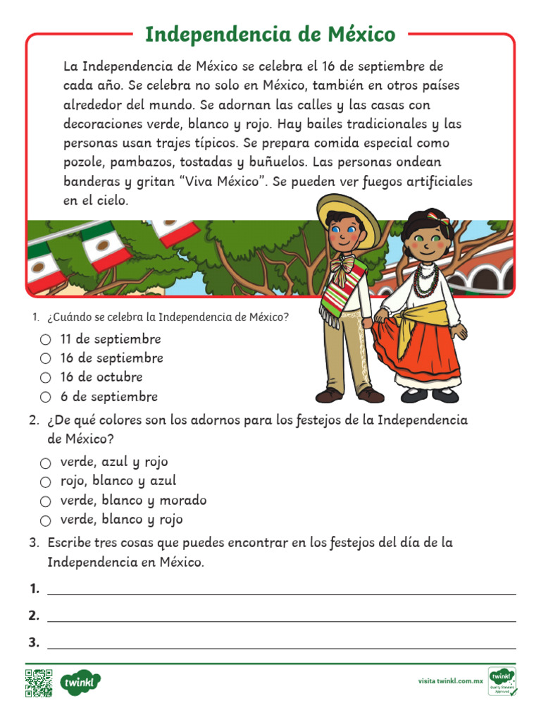 Celebración de la Independencia Mexicana | PDF