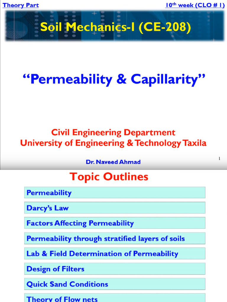 Lecture 10-12 - Permeability Final | PDF