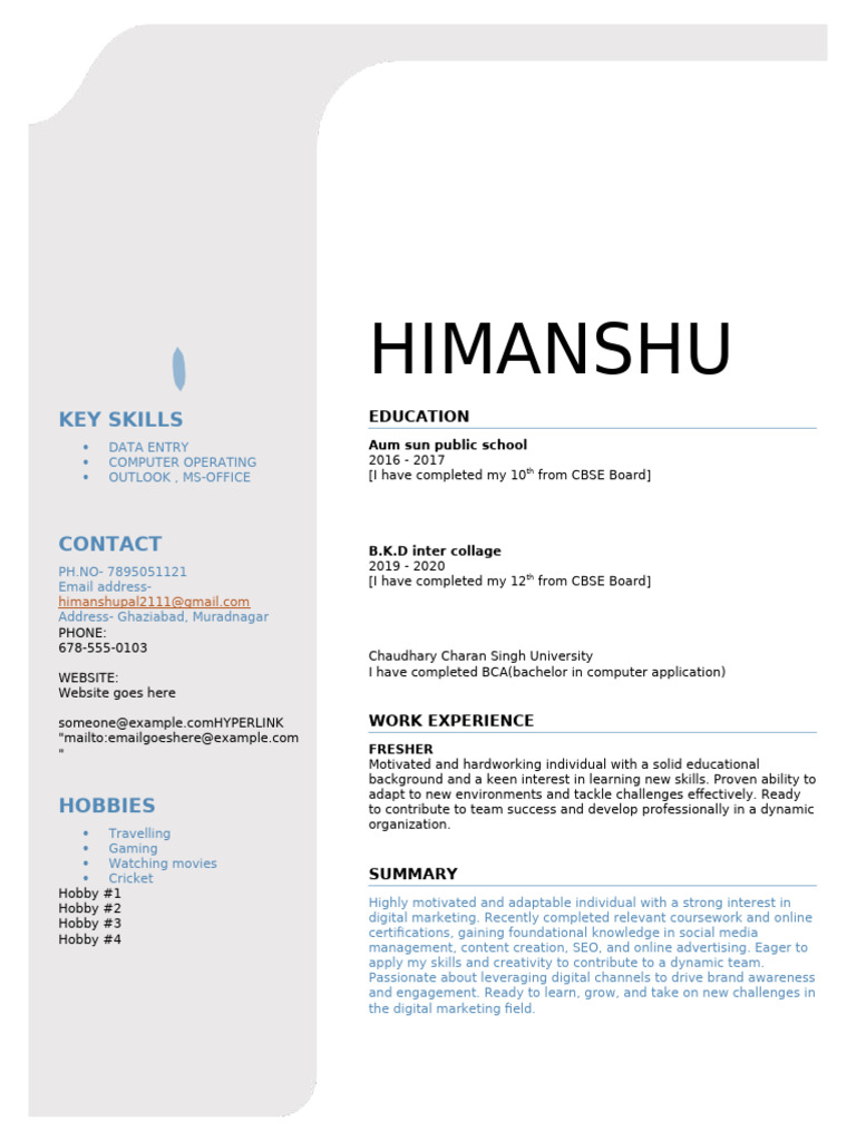 Himanshu | PDF