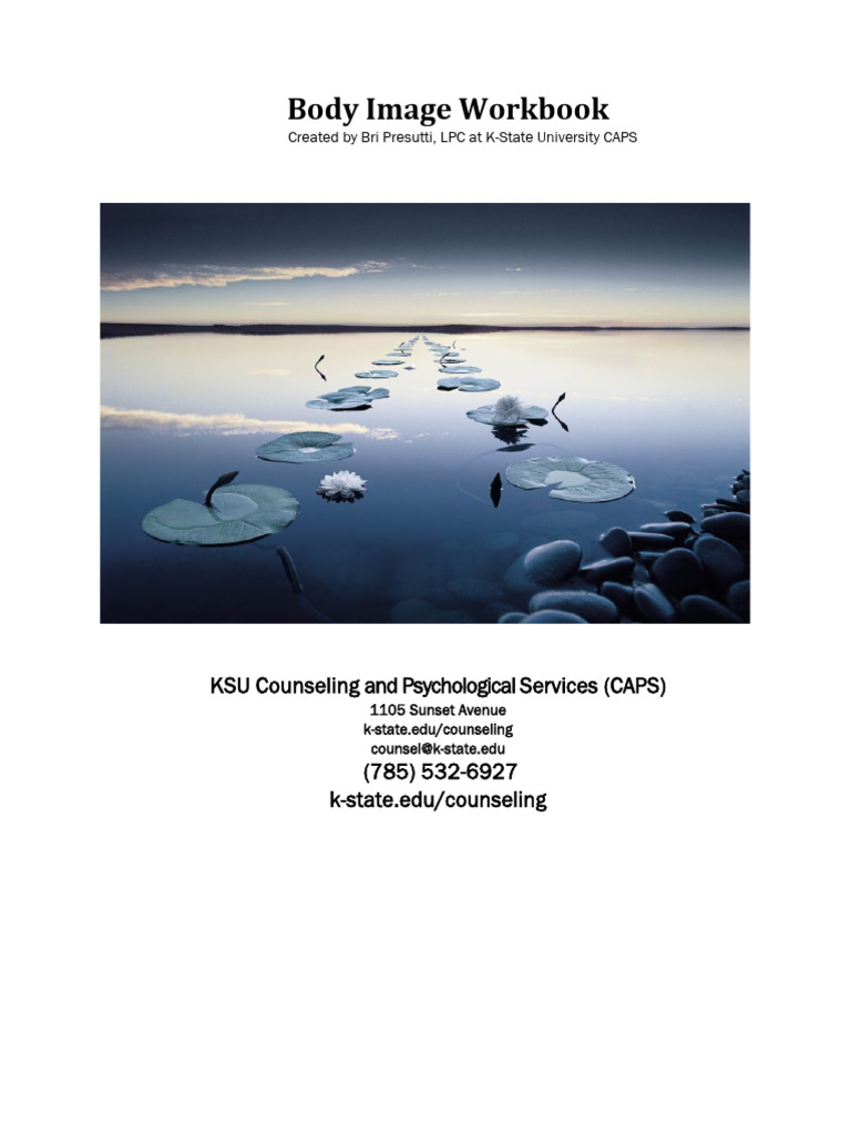 Body Image Workbook Fillable | PDF | Self Esteem | Body Image