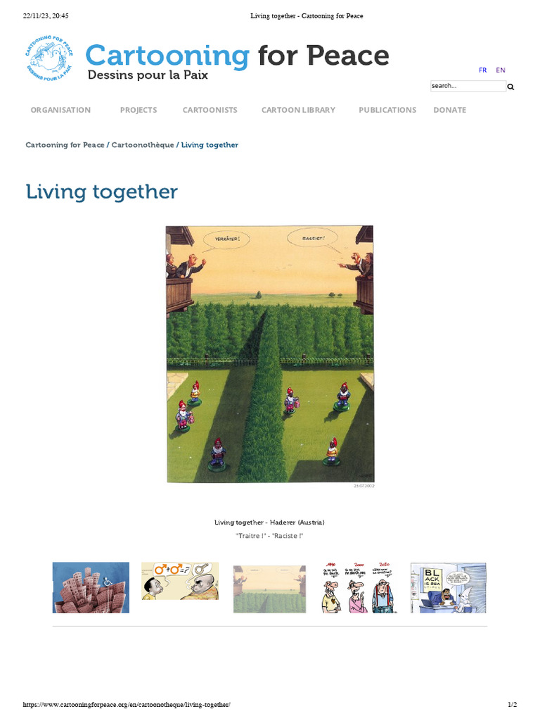 Peace Through Cartoons | PDF