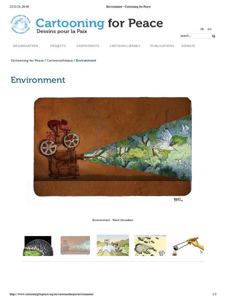Environment - Cartooning For Peace | PDF