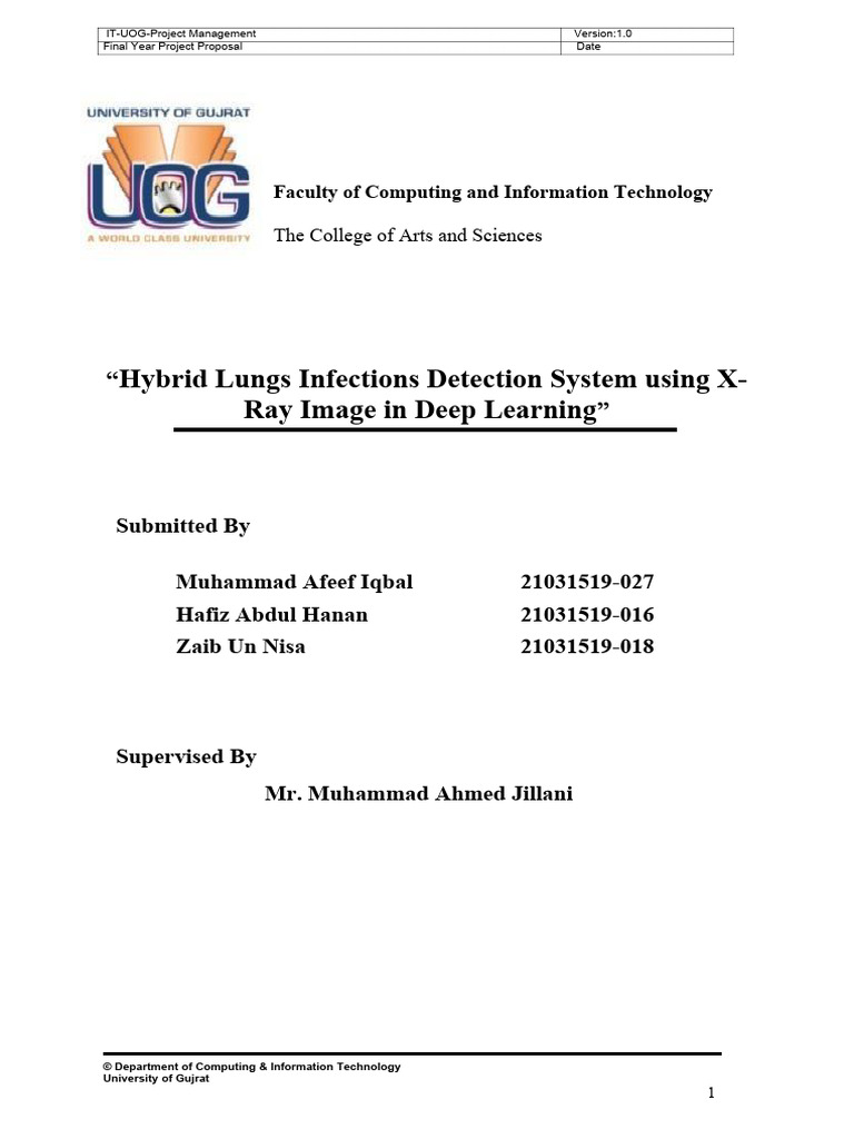 Hybrid Lung Infection Detection System | PDF | Respiratory Diseases ...