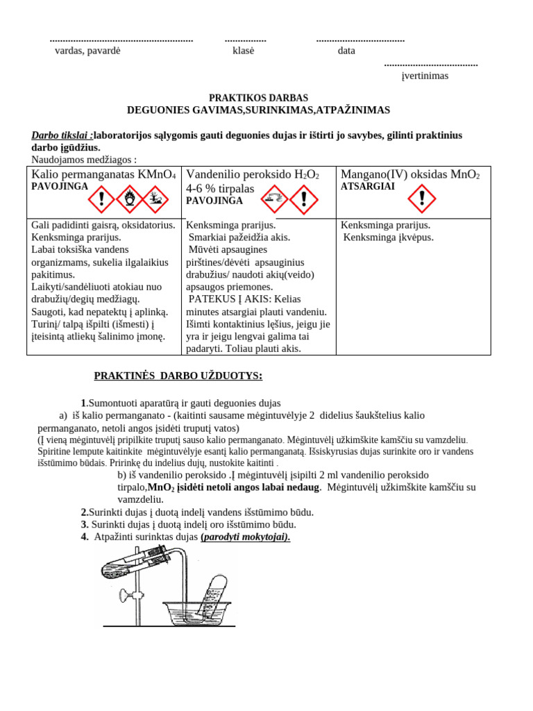 Deguonies Gavimas 2017m | PDF