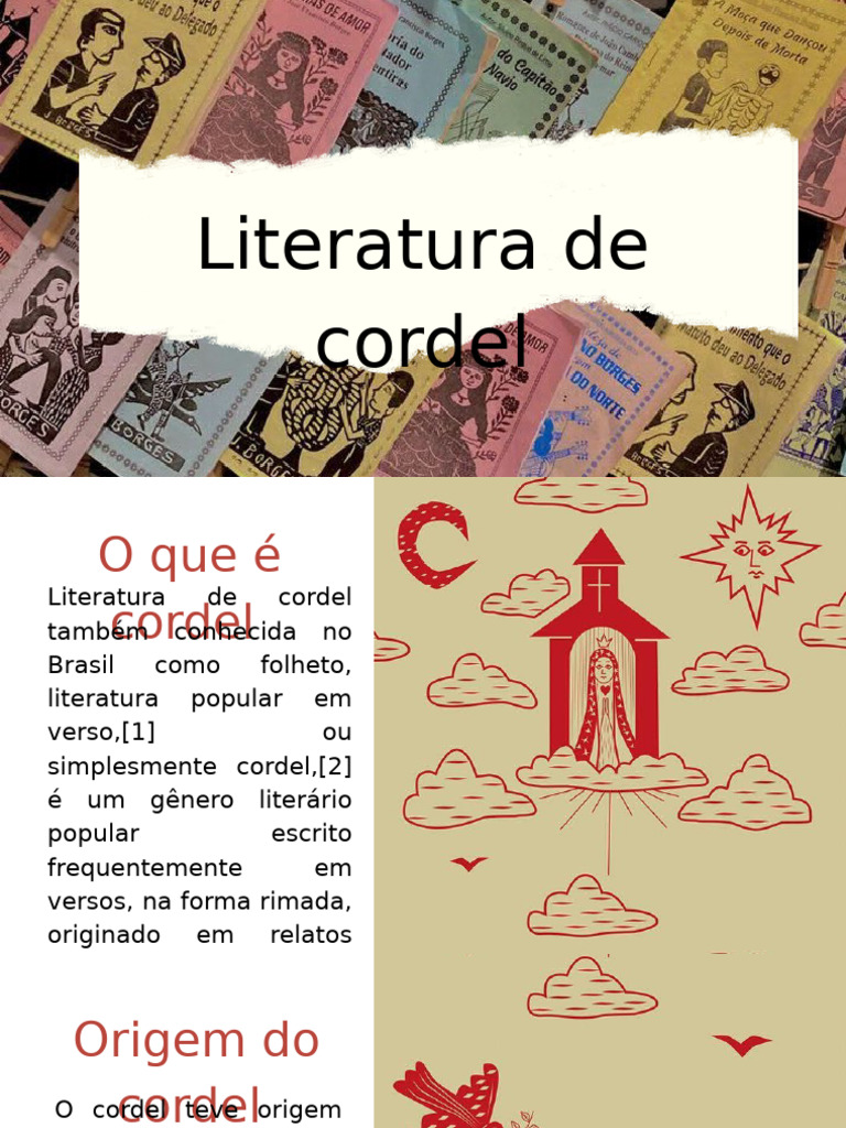 Literatura de Cordel: Origem e Xilogravura | PDF