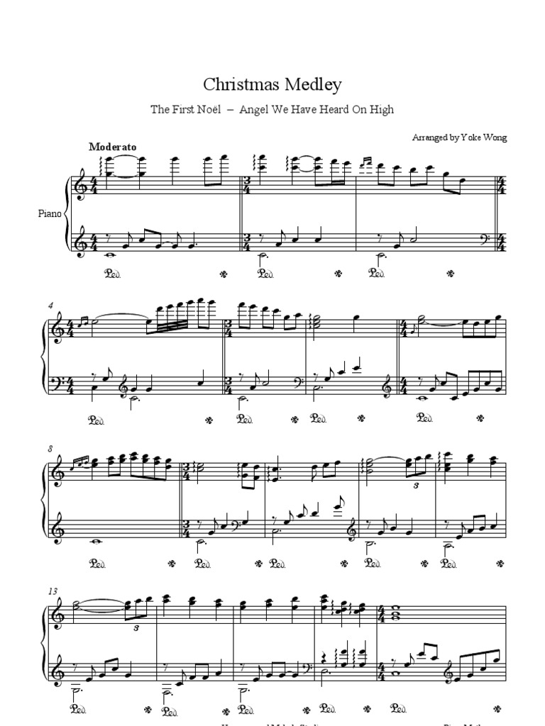 Christmas Medley Sheet Music | PDF