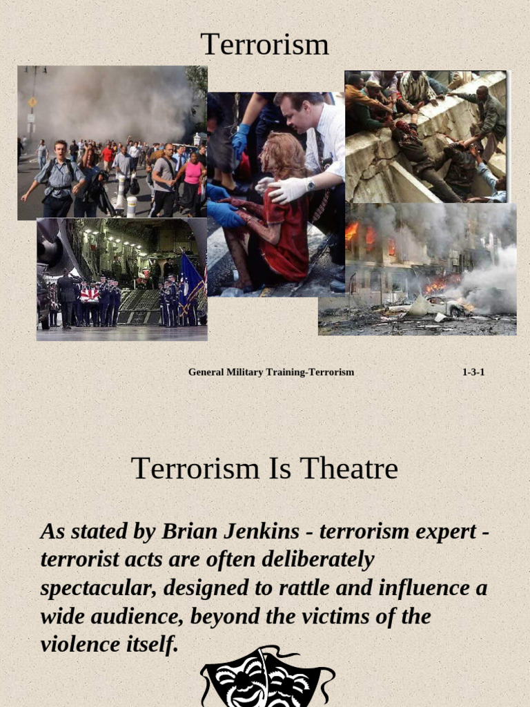 Terrorism Presentation | PDF | Intimidation | Man Made Disasters
