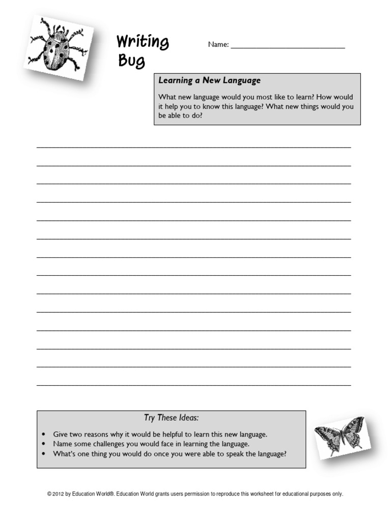 writing-bug-new-language | PDF