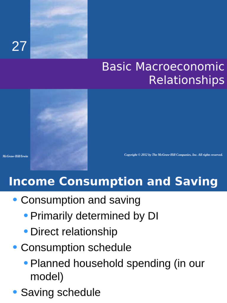 Chap027 | PDF | Consumption (Economics) | Fiscal Multiplier