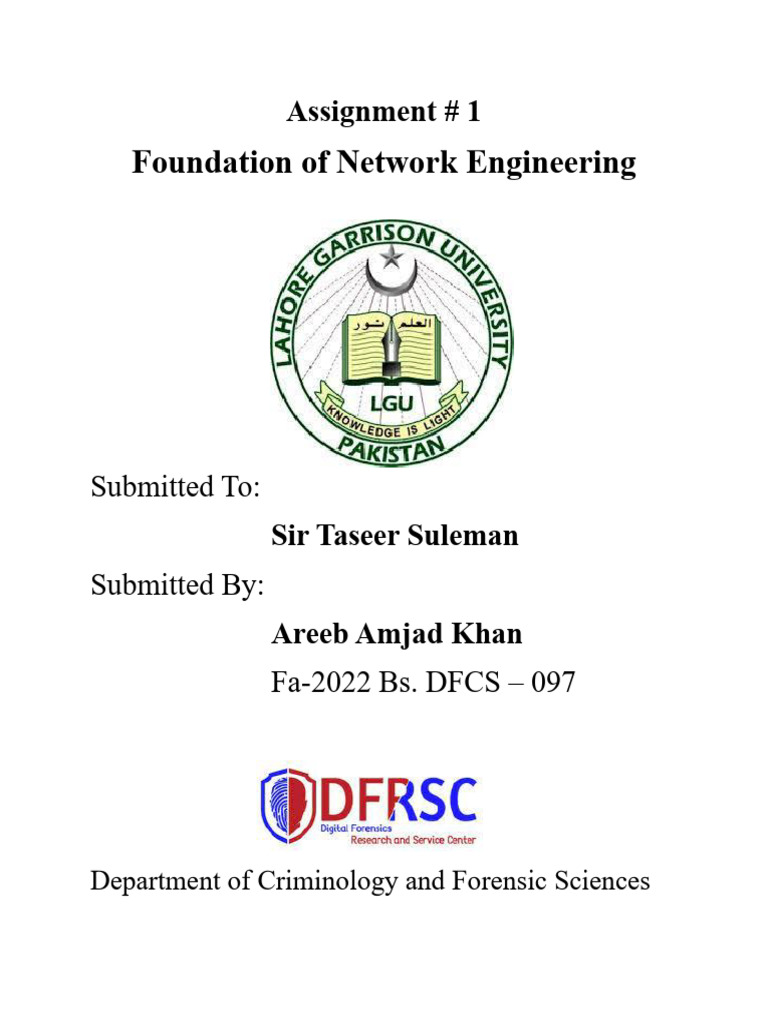 Networking Assignment (AreeB) | PDF | Internet Protocols | Data ... Networking Assignment (AreeB) | PDF | Internet Protocols | Data ...