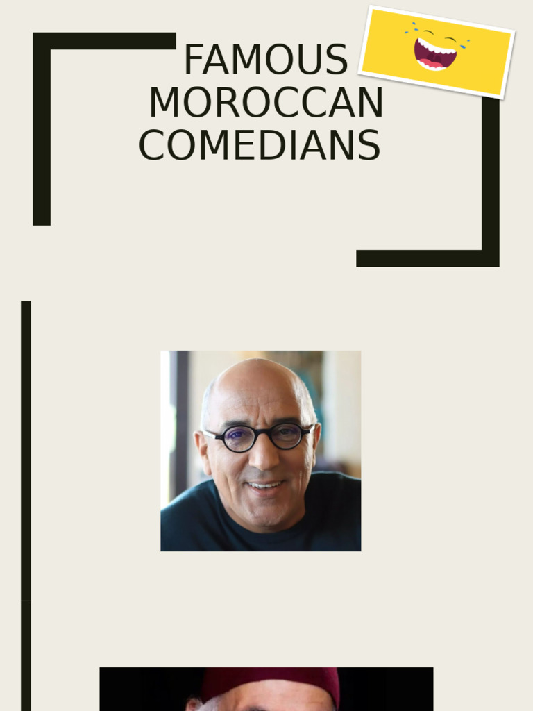 Top Moroccan Comedians to Know | PDF