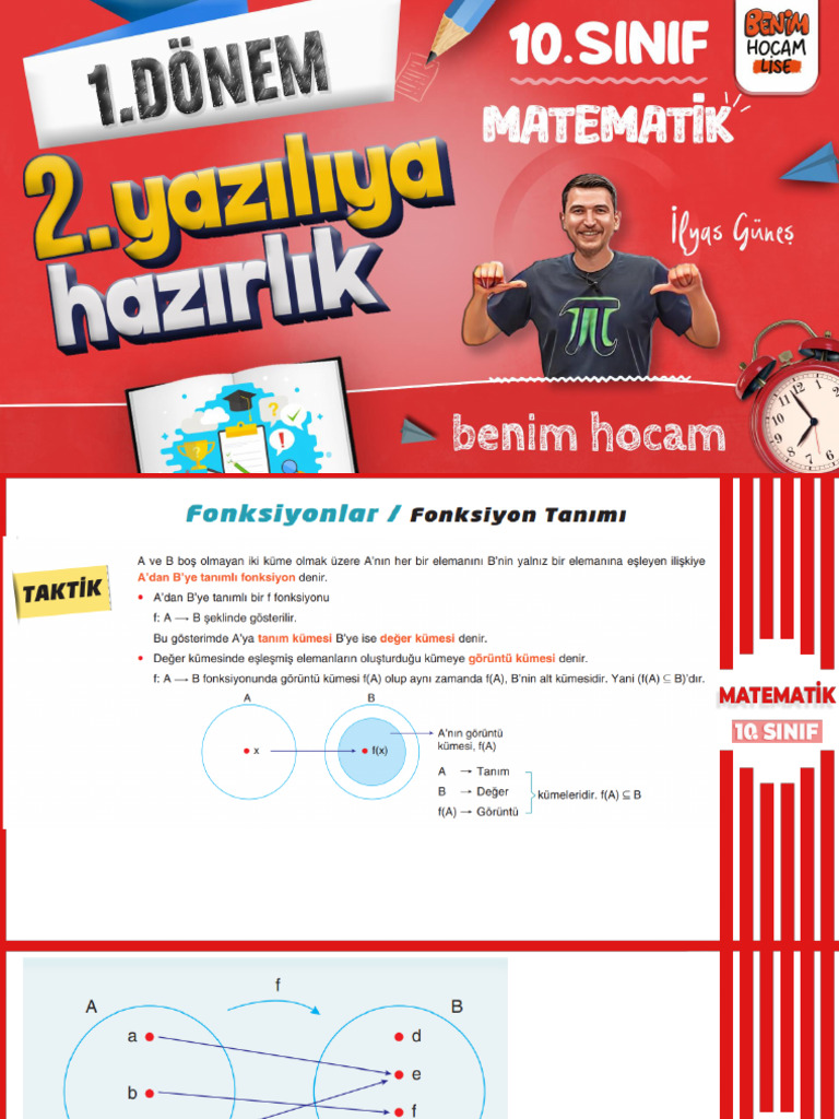10.sinif Matemati̇k 1.dönem 2.yazili | PDF