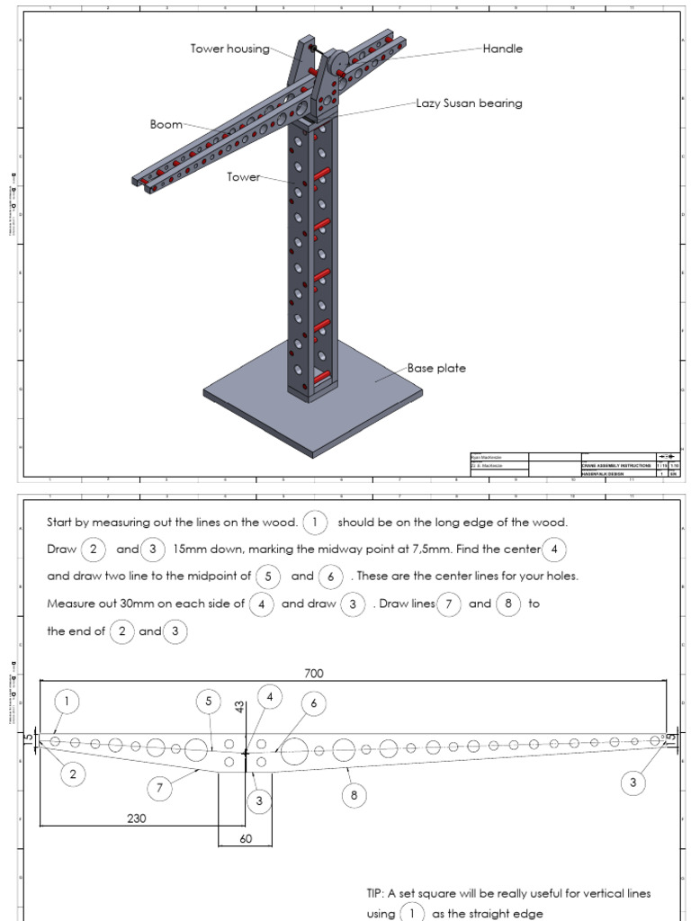 crane | PDF | Screw | Engineering Tolerance