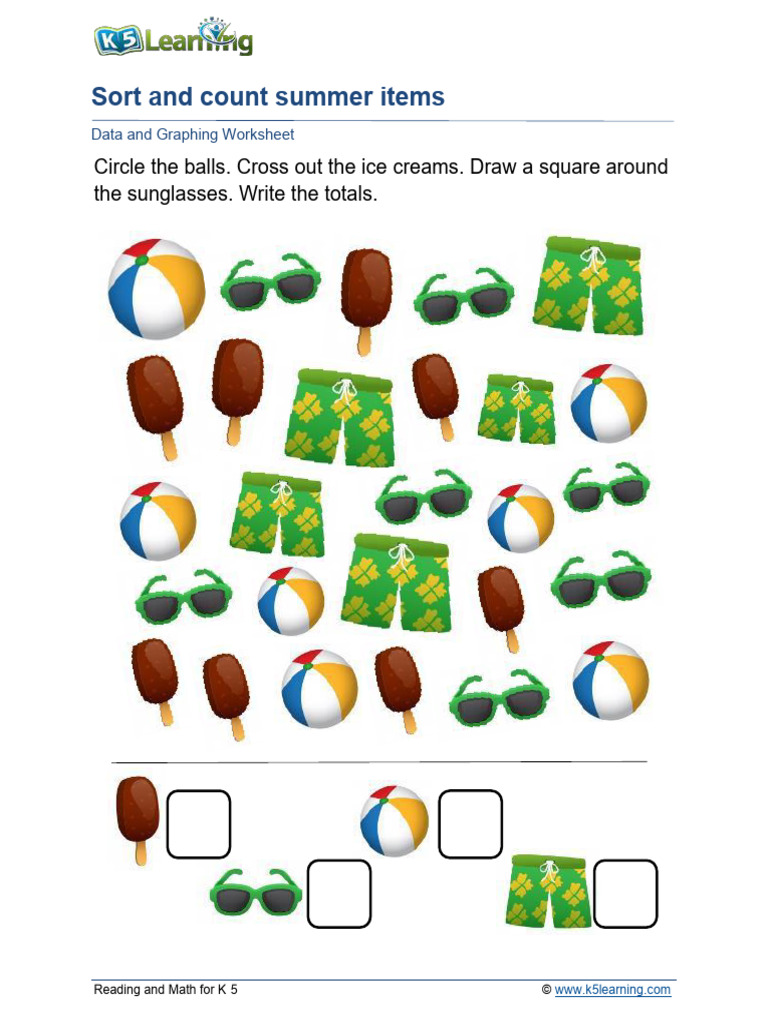 Grade 2 Sort Count A | PDF