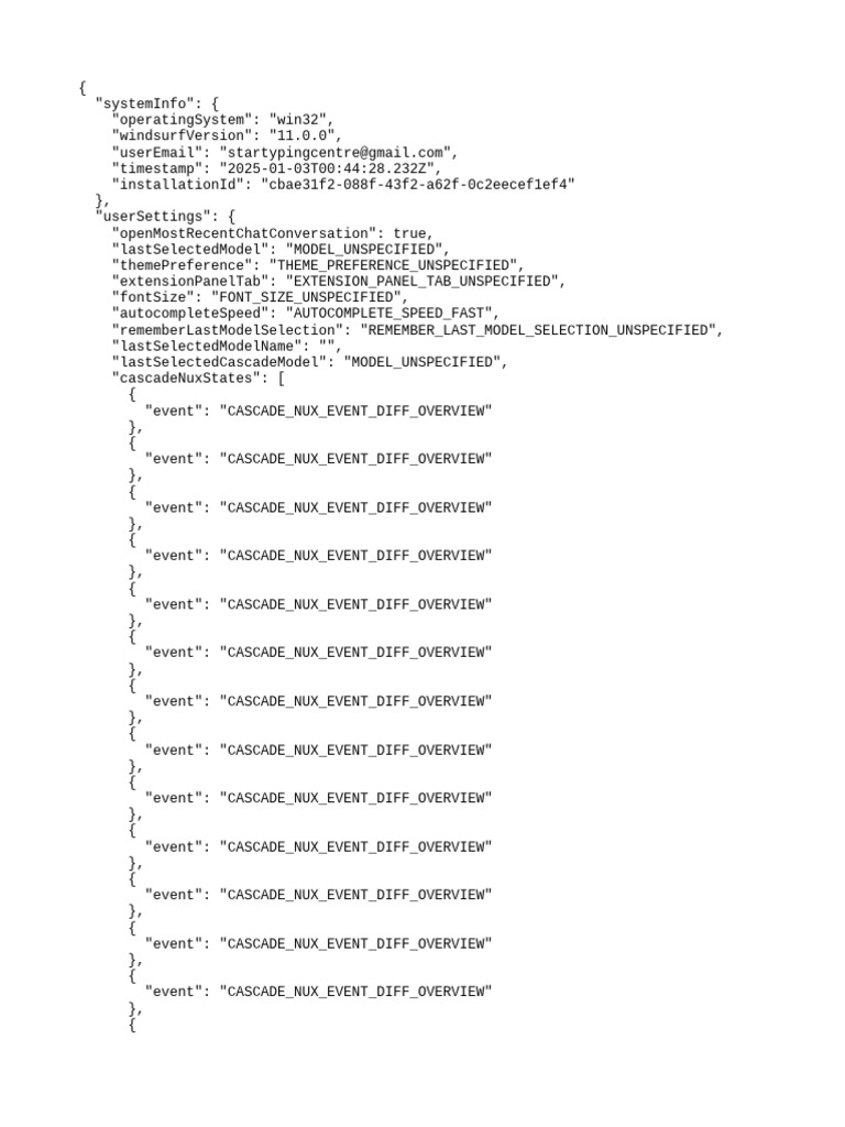 Windsurf Diagnostics | PDF | Server (Computing) | Computing