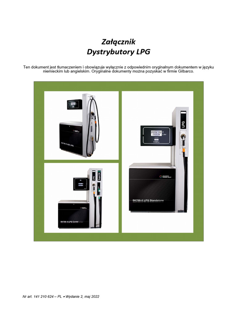 141210624 - Dystrybutory LPG | PDF