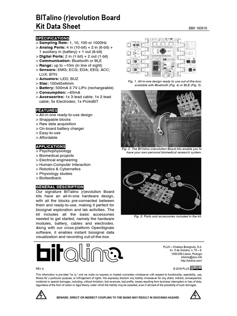 Biosignal Kit for Researchers | PDF | Electrical Engineering | Computer ...