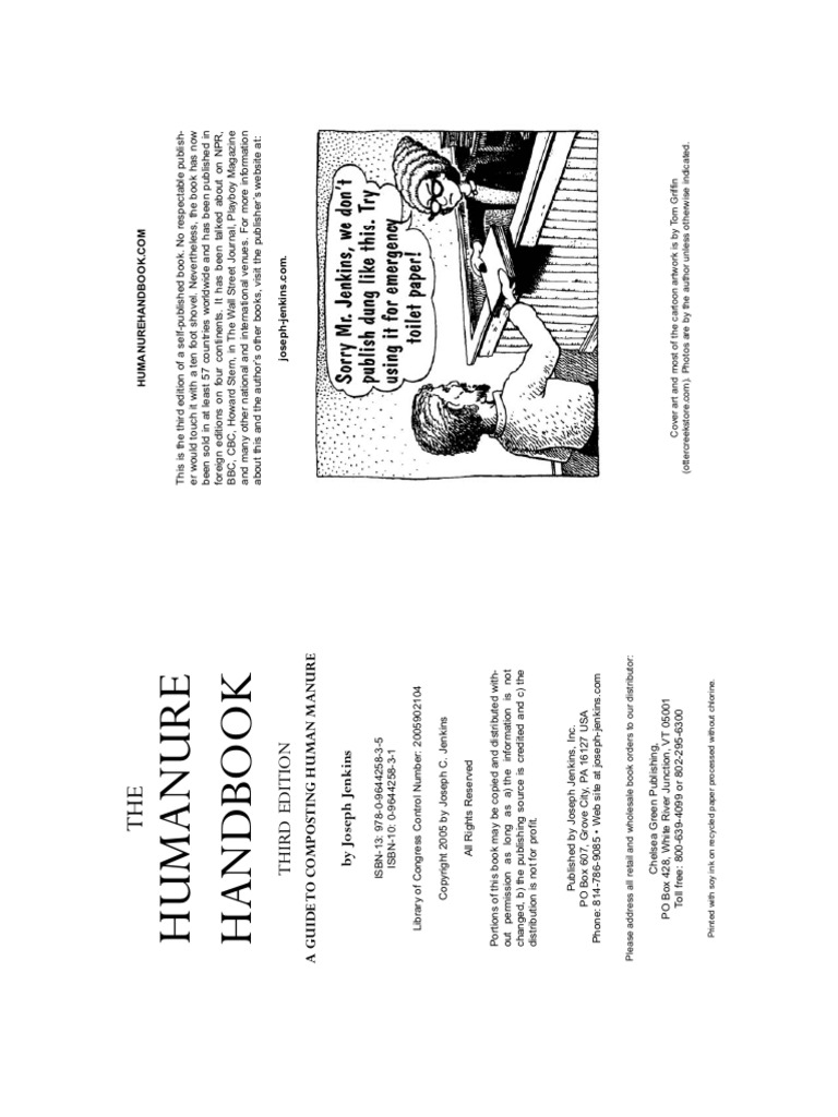 Humanure Handbook 3ed 2005 - Jenkins Doublefaced | PDF | Compost | Waste