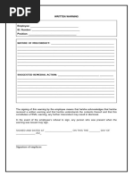 On Duty Form | PDF
