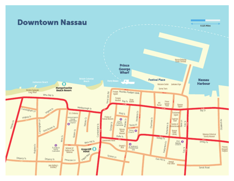 Downtown Nassau Map | PDF | Nassau