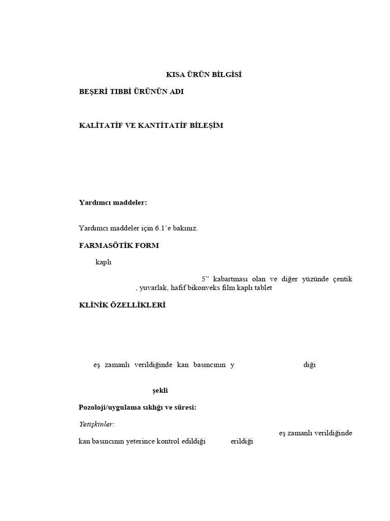 Vasoxen Plus 5 25 MG Film Tablet Kub | PDF