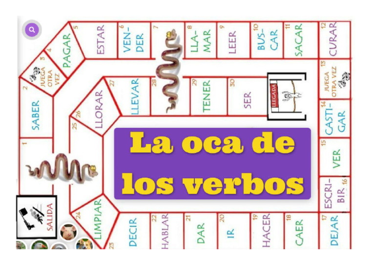 La oca de los verbos | PDF