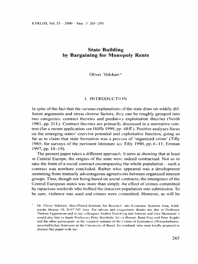 Monopoly Rents | PDF