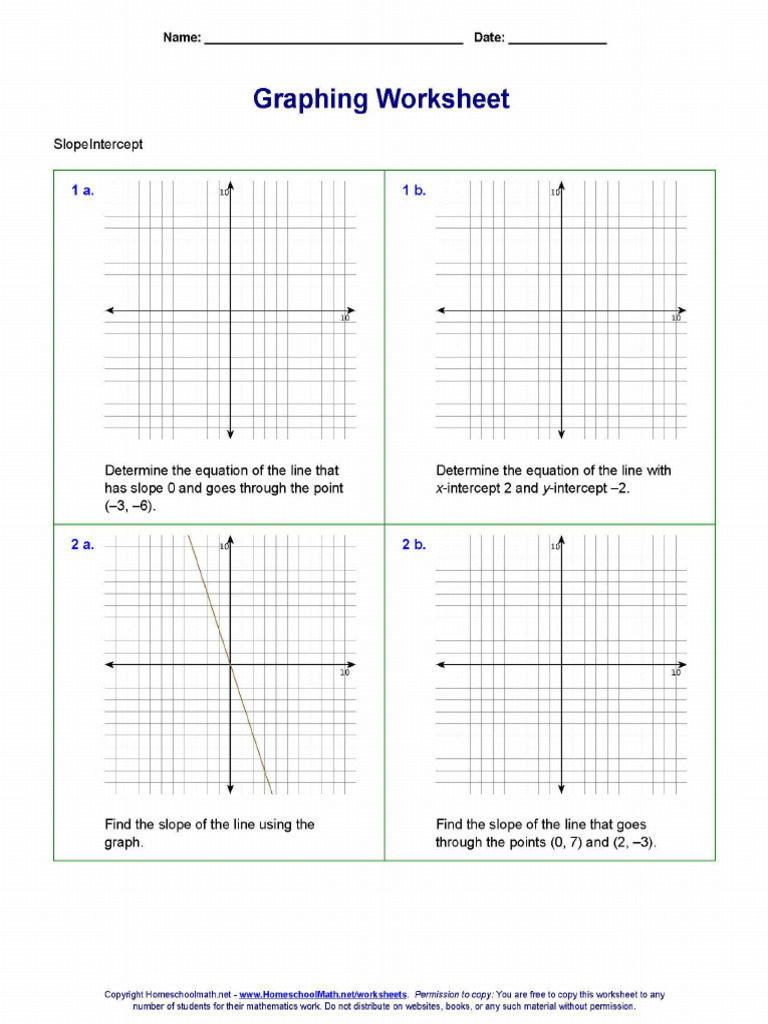 Graphing Worksheet - Graphing - Worksheet | PDF