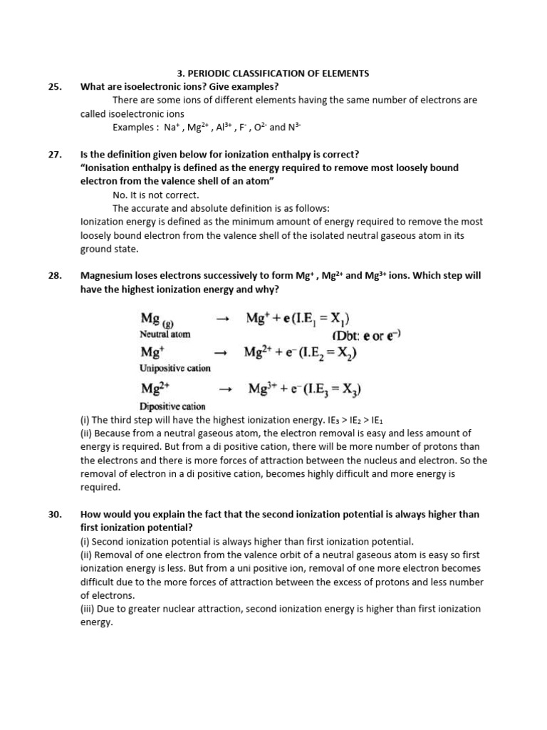 Lesson - 3 | PDF | Electron Configuration | Ion