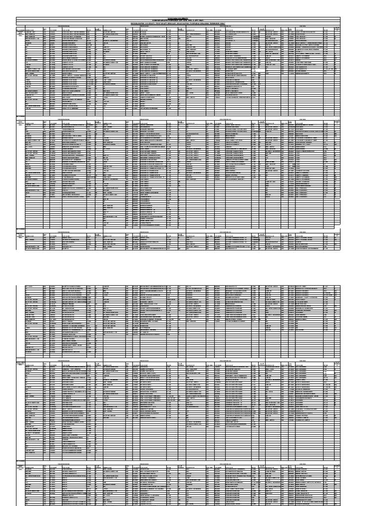 Consolidated University First Draft Examination Timetable for December _2024 2025 | PDF