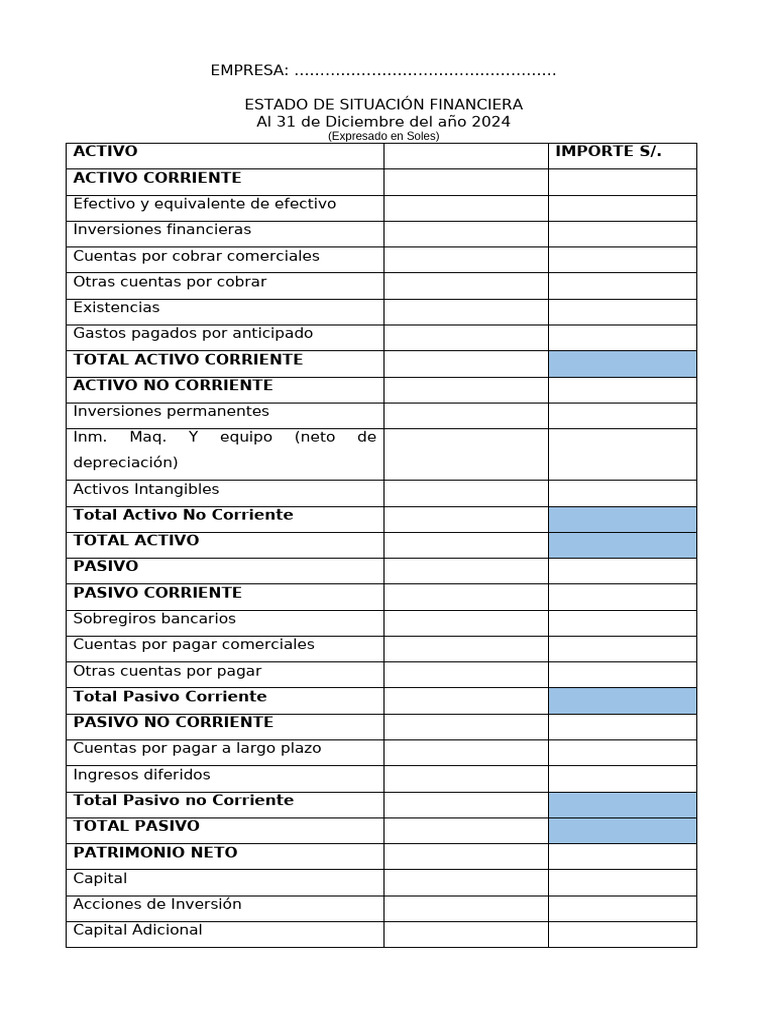 4° SESIÓN CURSO CONTABILIDAD FORMATO ESF | PDF