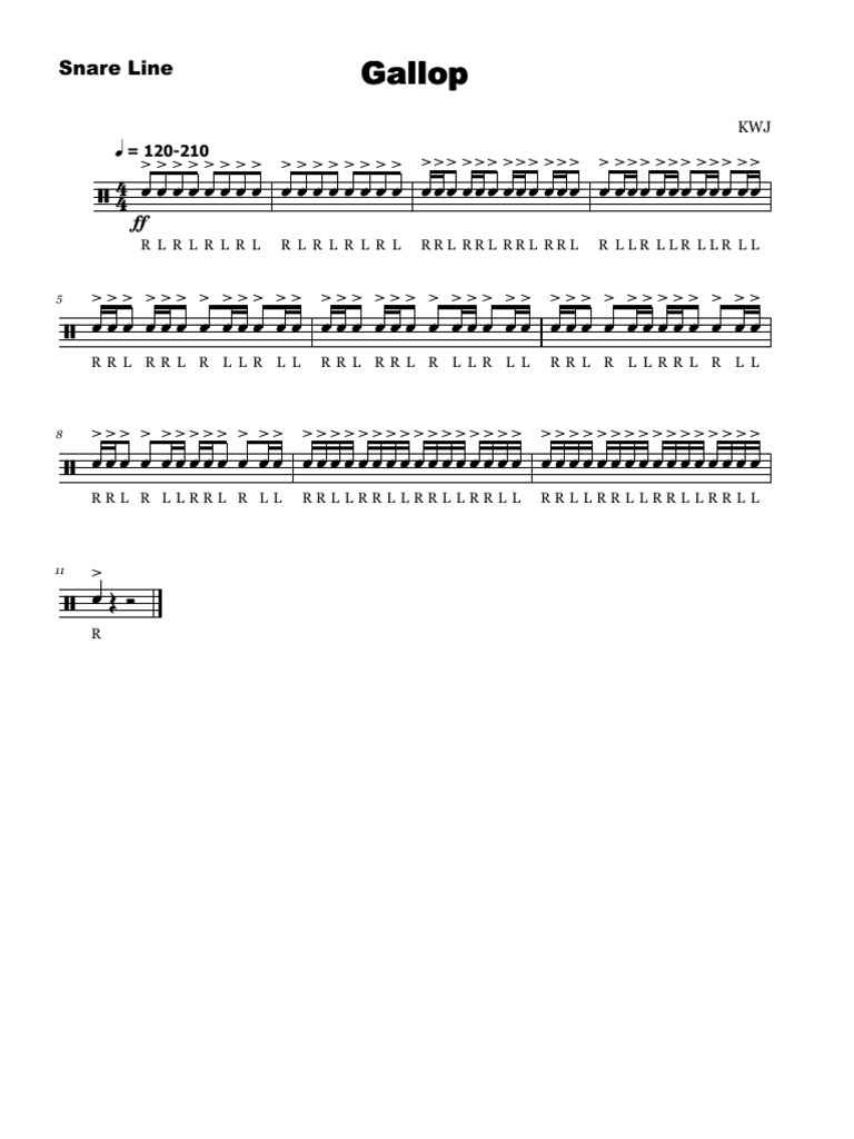 Gallop Snare Line | PDF