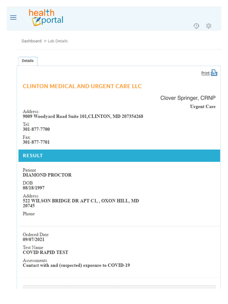 Get Lab Details | PDF