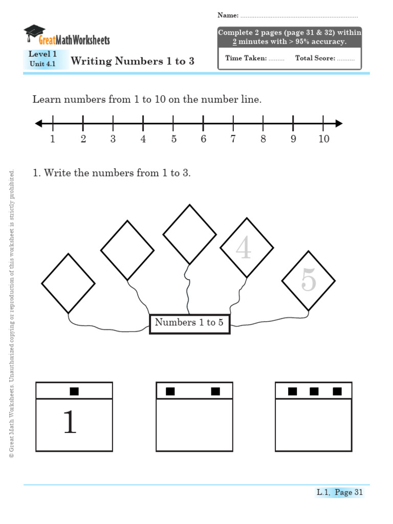 Level 1 Grade Nursery Unit 4 | PDF