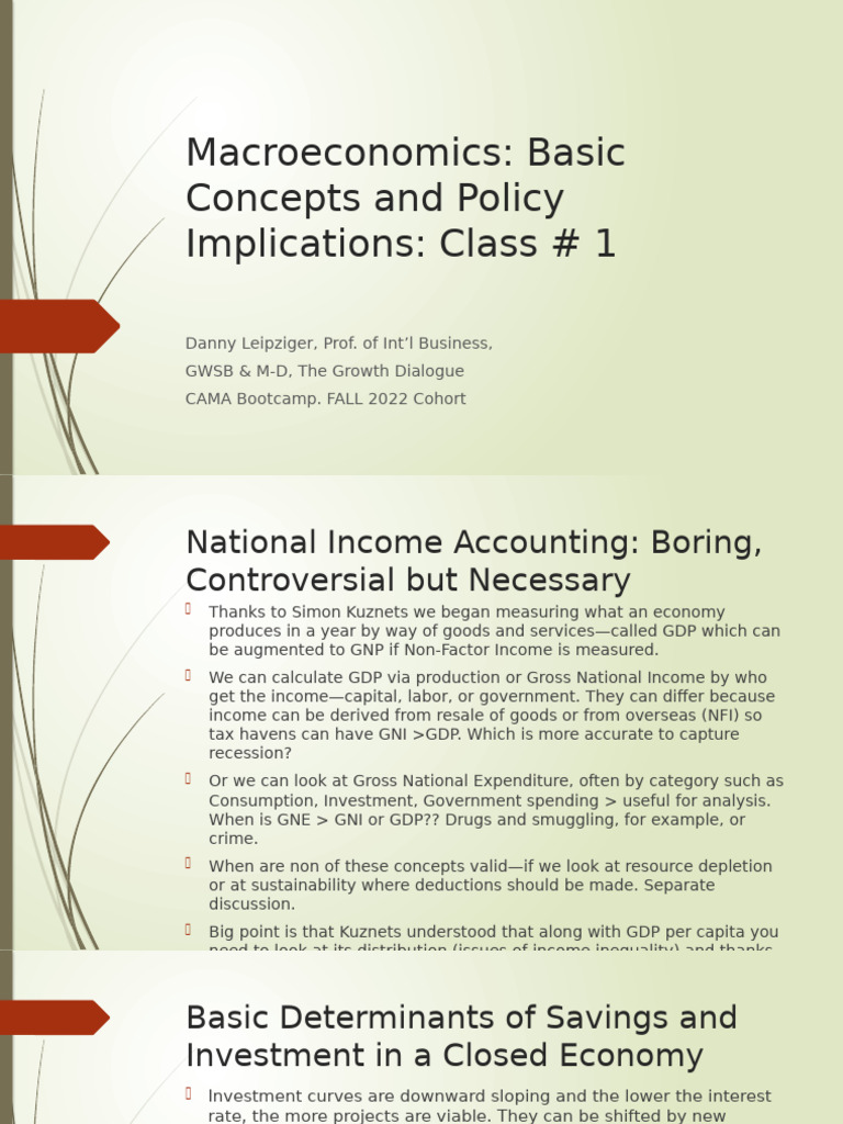Review of Macro Concepts 2024 | PDF | Fiscal Policy | Monetary Policy