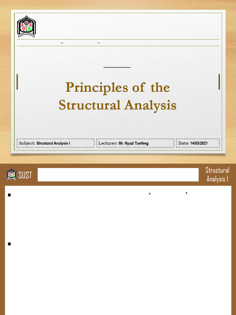 Sec1_Principles | PDF | Structural Analysis | Truss