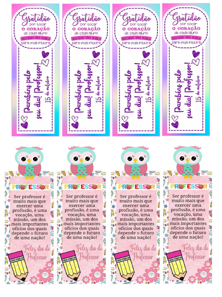 Dia do profeesor | PDF