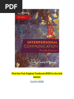 Reflect and Relate An Introduction To Interpersonal Communication 6th ...