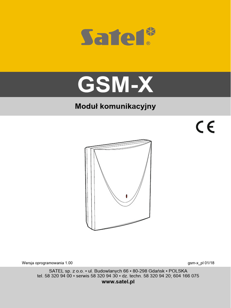 gsm-x-instrukcja | PDF