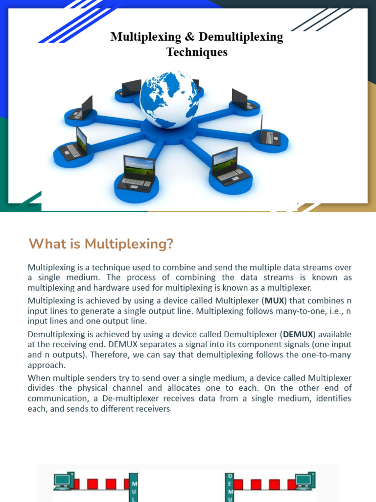 Multiplexing CN | PDF | Multiplexing | Electrical Engineering