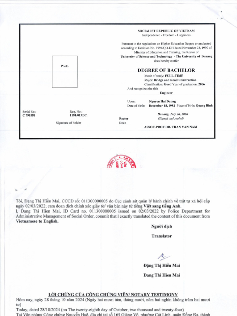 Validators Infomation | PDF