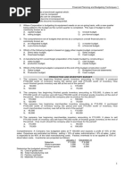 Budgeting Quiz Answer Key | PDF | Budget | Expense