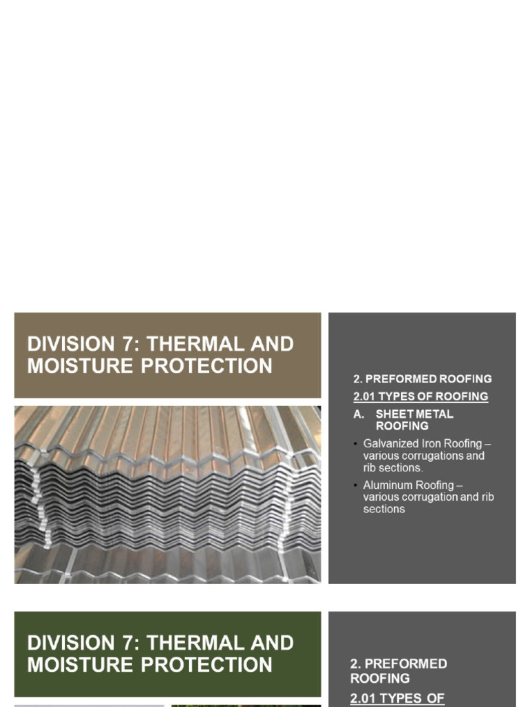 Thermal Protection Division 7 | PDF