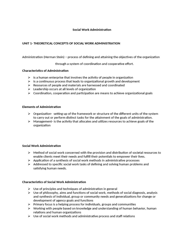 Administration Summary 2 | PDF | Learning | Employment