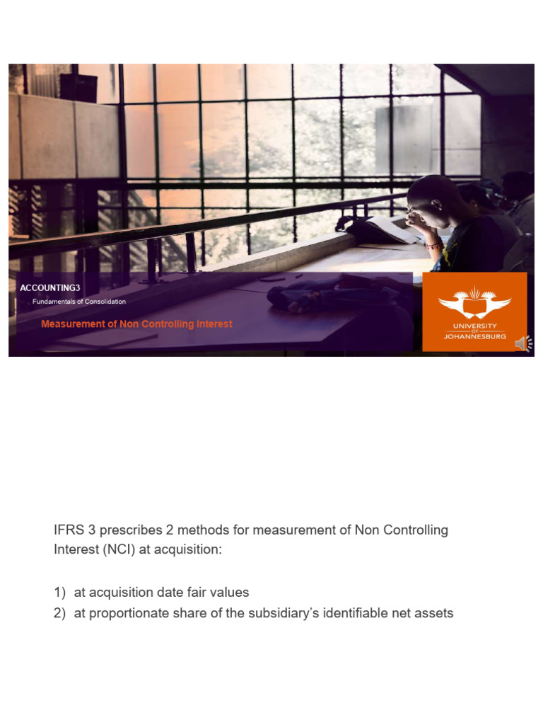 L2 Basic Consol - MEasurement of NCI Slides | PDF