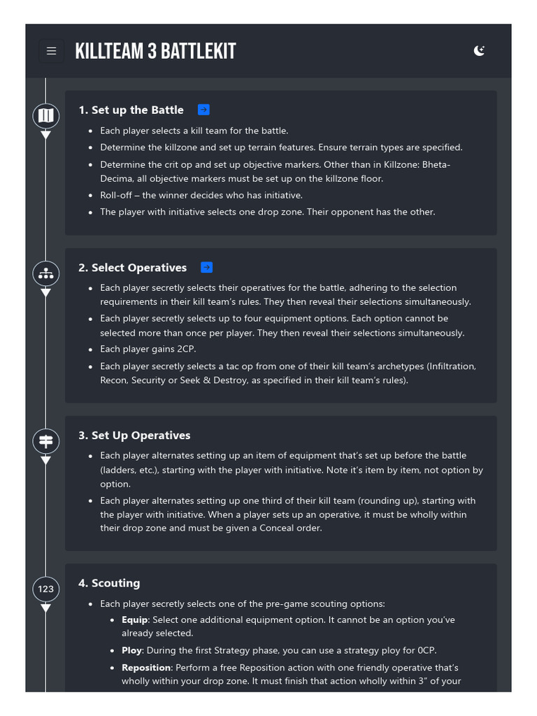 Kill Team 2024 Starter Rules | PDF