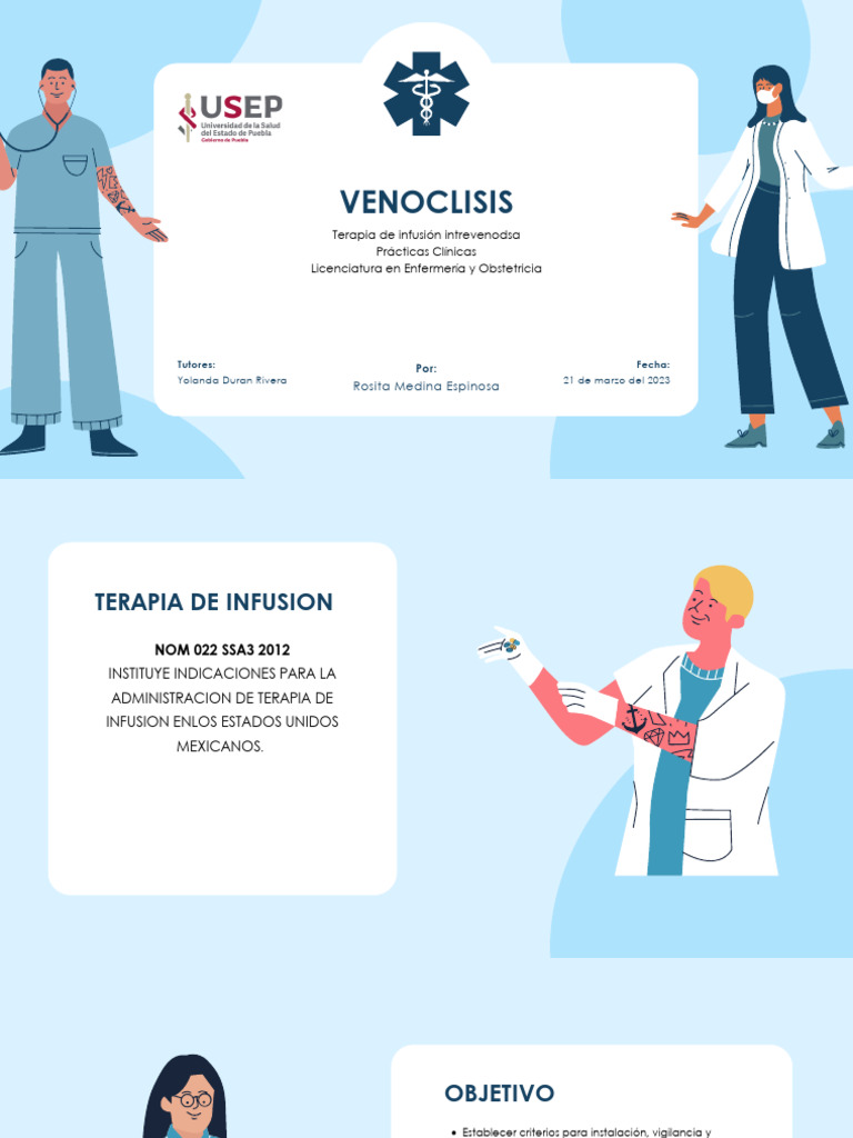 Terapia de Infusión NOM 022 | PDF | Terapia intravenosa | Tratamientos médicos